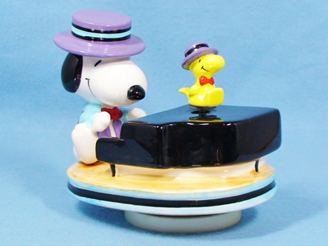ビンテージ Shimid '85 スヌーピー オルゴール スヌーピー&ウッドストック 限定品 | ビンテージ ピーナッツ,オルゴール ...