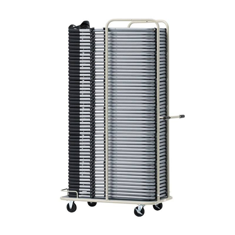 台車 ライオン事務器 収納 折りたたみ椅子用台車 FT-409（商品番号：li-ft-409）の通販 | オフィス家具通販サイトのLOOKIT ...