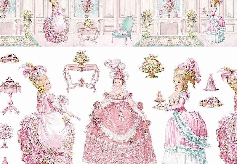 マリーアントワネット2 A4 | WendyPaulaPatterson | Lorettaオンラインショップ