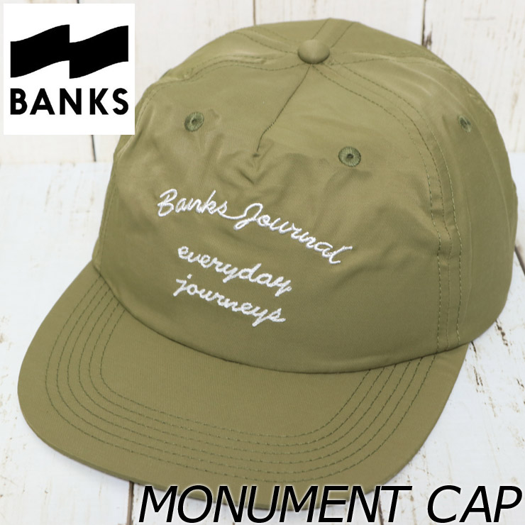 BANKS バンクス MONUMENT CAP ストラップバックキャップ HA0067 | BRAND,BANKS | LUG Lowrs ...