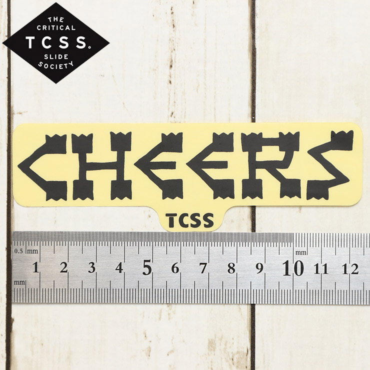 【送料無料】[クリックポスト対応] TCSS ティーシーエスエス STICKER ステッカー The Critical Slide ...