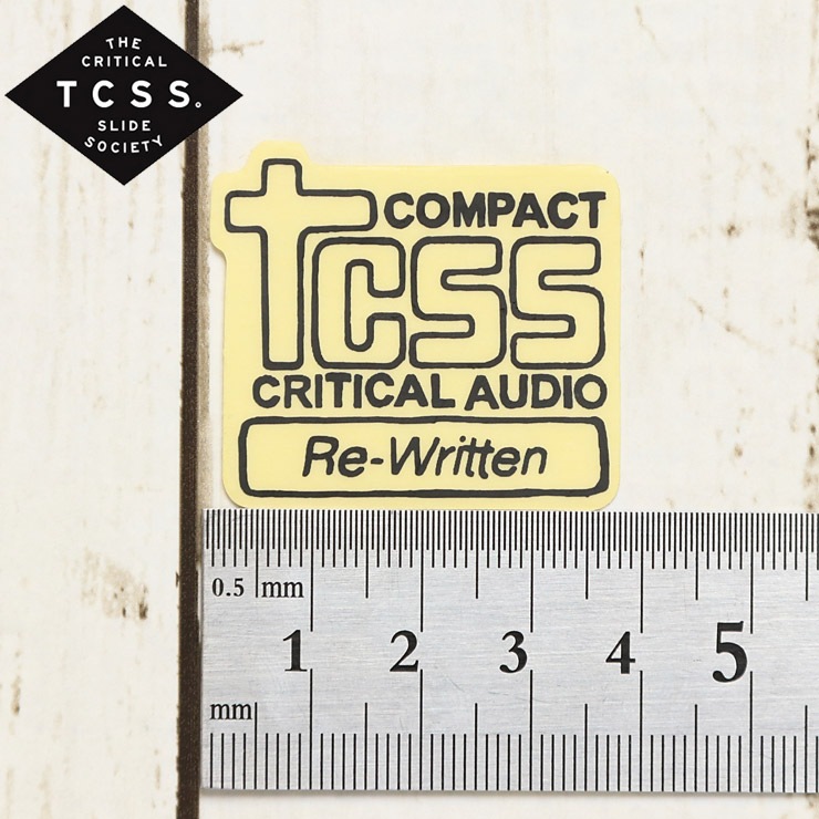 【送料無料】[クリックポスト対応] TCSS ティーシーエスエス STICKER ステッカー The Critical Slide ...