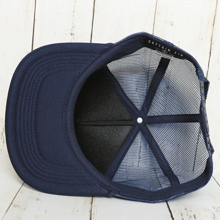 CAPTAIN FIN キャプテンフィン NUEVO ANCHOR 5 Panel Tracker Hat メッシュキャップ ...