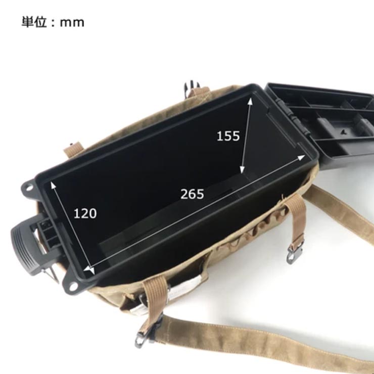 ワックスドキャンバス アンモツールボックス POST GENERAL ポストジェネラル WAXED CANVAS AMMO TOOLBOX 1001345 | NEW ARRIVALS ...