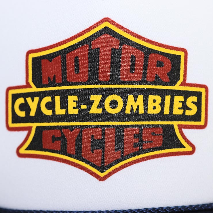 Cycle Zombies サイクルゾンビーズ MOTOR STANDARD TRUCKER HAT メッシュキャップ CZ-THF-019 ...