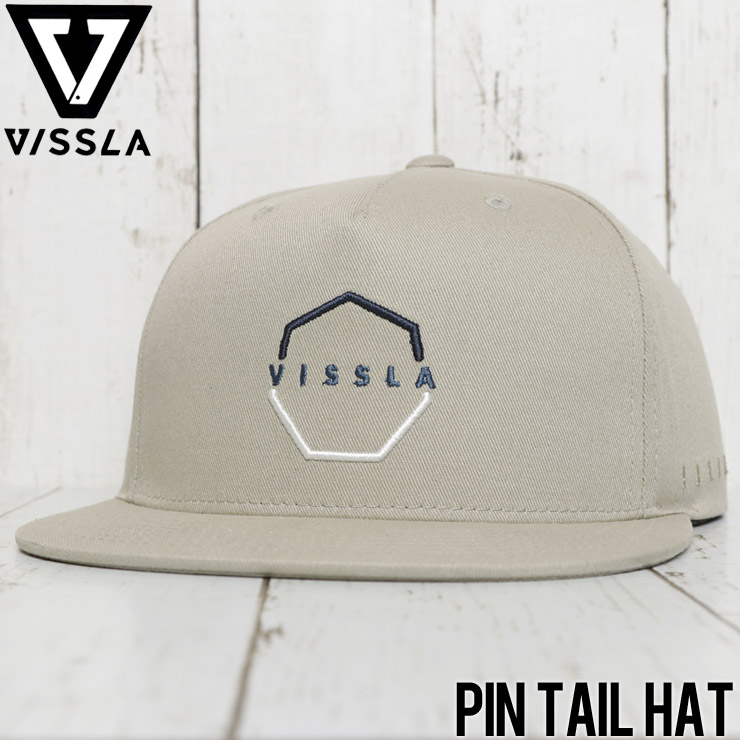 VISSLA ヴィスラ PIN TAIL HAT SNAPBACK CAP スナップバックキャップ MAHTGPIN KHA | BRAND ...