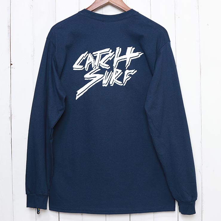 [クリックポスト対応] CATCH SURF キャッチサーフ SLASH LOGO L/S TEE ロンT ロングスリーブTEE ...