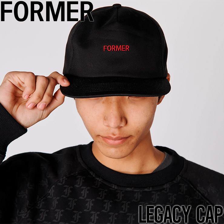 【送料無料】ストラップバックキャップ 帽子 FORMER フォーマー LEGACY CAP HW23101C1 | NEW ARRIVALS | LUG Lowrs ラグロワーズ