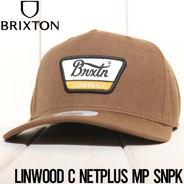 【送料無料】スナップバックキャップ 帽子 BRIXTON ブリクストン LINWOOD C NETPLUS MP SNPK 10980 ...