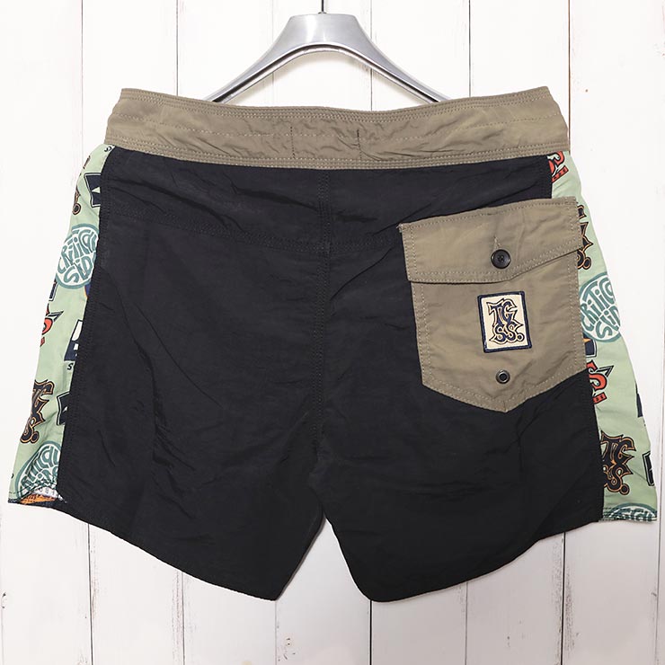 [クリックポスト対応] ボードショーツ サーフパンツ Critical Slide クリティカルスライド TCSS ティーシーエスエス THROWBACKS PANEL BOARDSHORTS ...