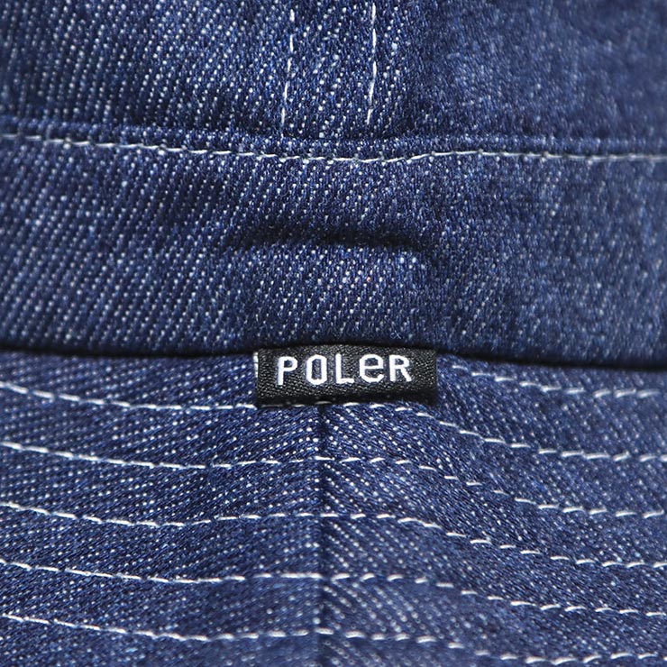 【送料無料】バケットハット 帽子 POLeR ポーラー DENIM BELL HAT 251MCV0085 BLUE DENIM 日本代理店正規品 | NEW ARRIVALS | LUG ...