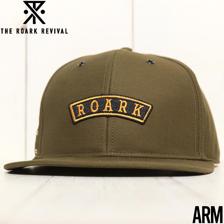 【送料無料】帽子 ストラップキャップ THE ROARK REVIVAL ロアークリバイバル MEDIEVAL LOGO BACKSATIN ...