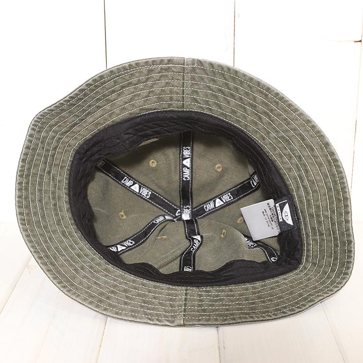 【送料無料】バケットハット 帽子 POLeR ポーラー WASHED BELL HAT 241MCV0258 OLIVE DENIM 日本代理店正規品 | NEW ARRIVALS | LUG ...