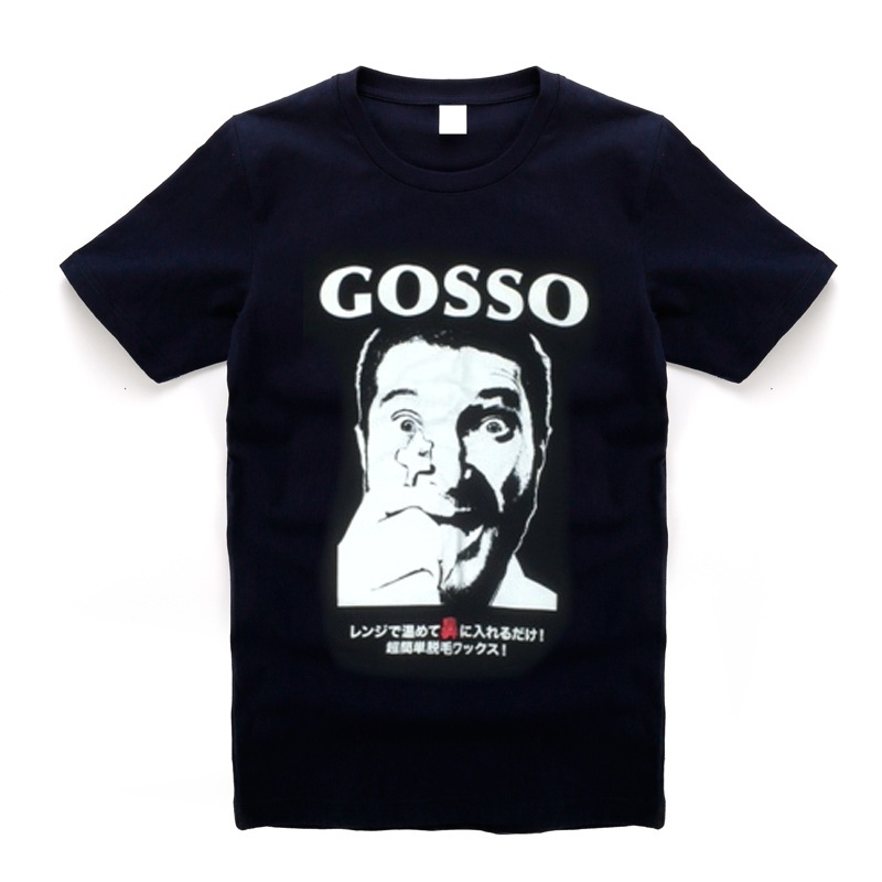 GOSSOオリジナルTシャツ（ブラック 男性バージョン） | 鼻毛脱毛GOSSO | LUXY ONLINESHOP