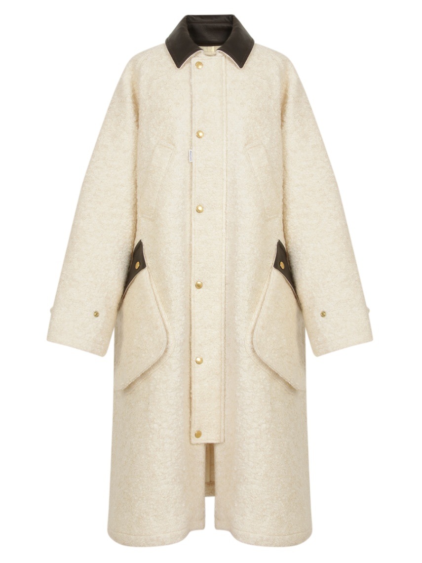 HUNTING LONG CT LOOP WOOL | ITEM CATEGORY,COAT | MADISONBLUE