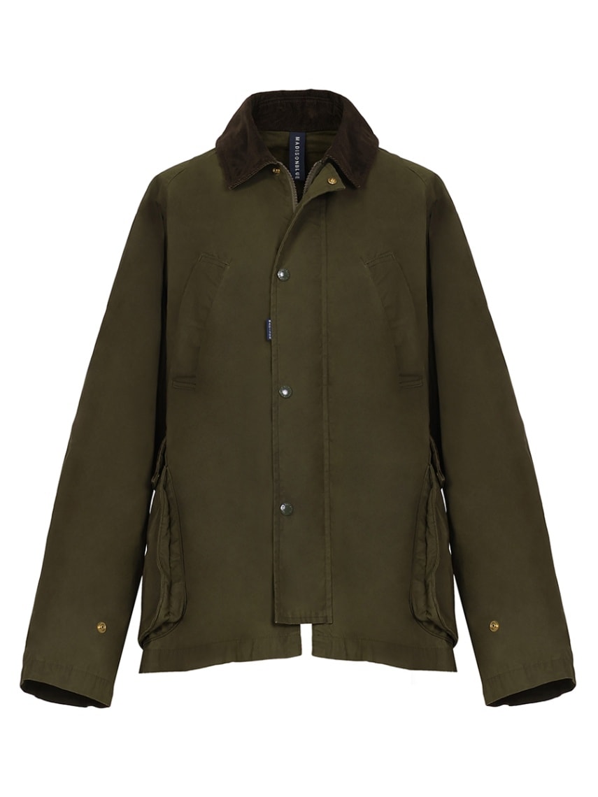 HUNTING SHORT CT WAXED CLOTH | COAT | MADISONBLUE