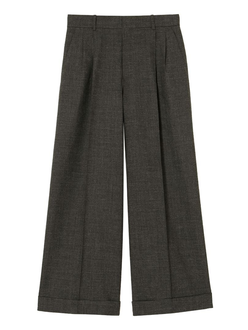 WIDE TUCK PT WOOL MNS | 2025FW STORE ONLY | MADISONBLUE