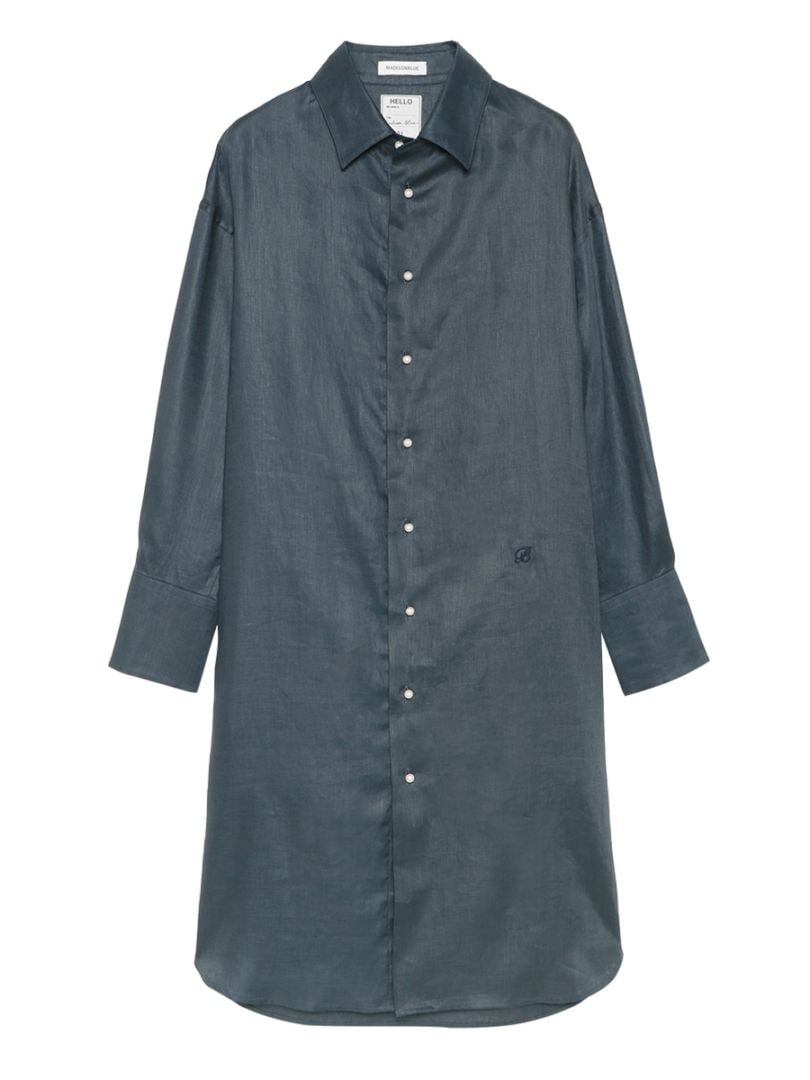 OVERSIZED SPLIT TUCK OP LINEN | ONE-PIECE | MADISONBLUE