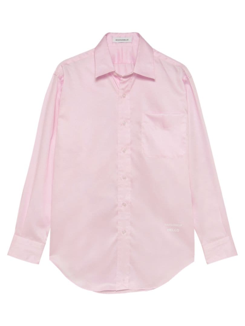 TRANE L/S SHIRT SATIN | ALL | MADISONBLUE