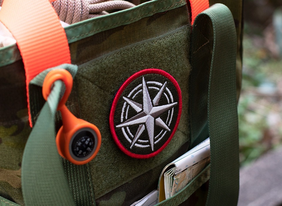 【ゆうパケット対象 】PDW Compass Rose GID V2 Morale Patch | KINRYUオンラインストア