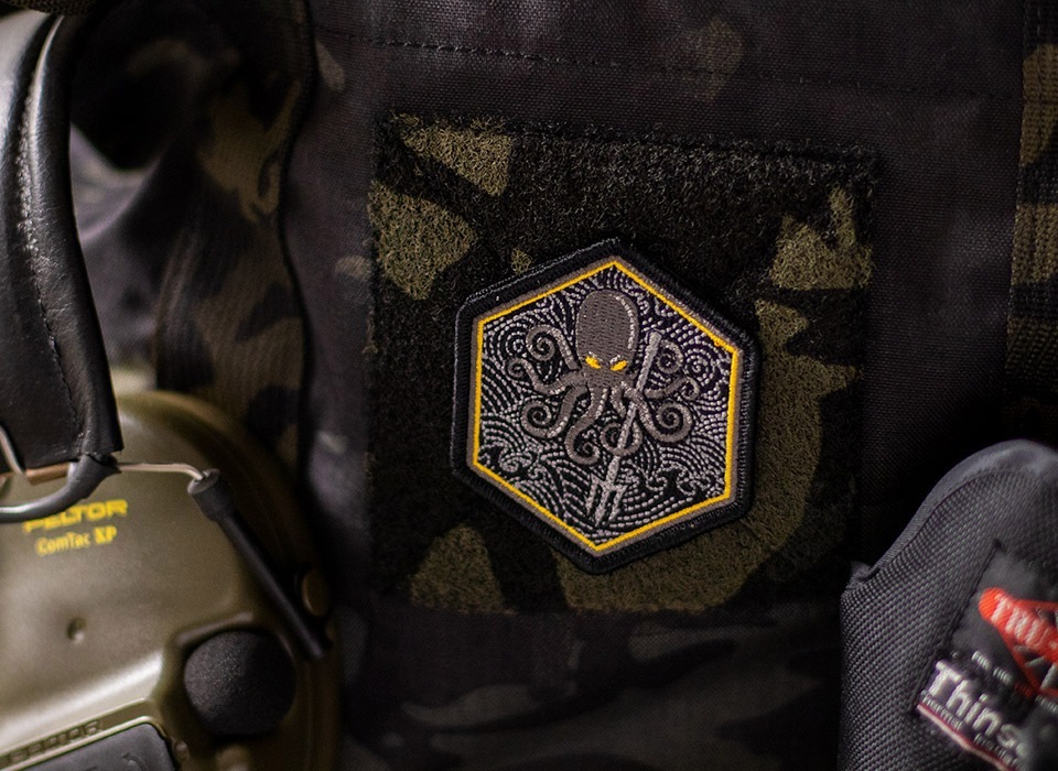 【ゆうパケット対象 】SPD Kraken Trident Storm Morale Patch | KINRYUオンラインストア