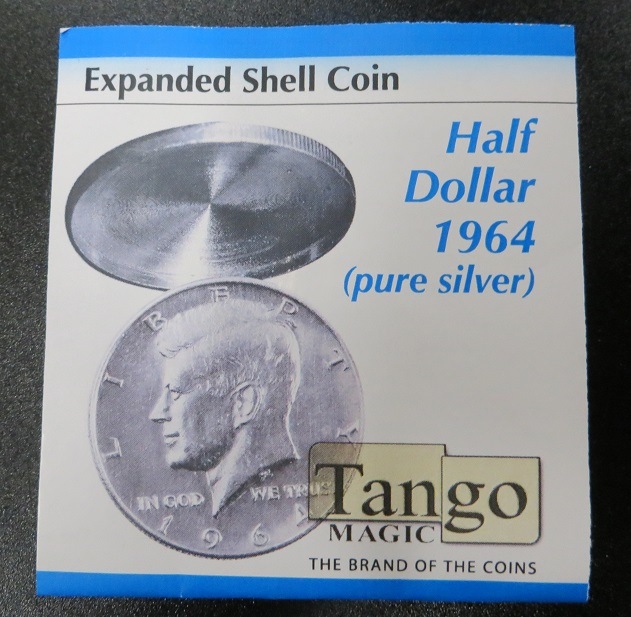 Expanded Shell Half Dollar 1964 | クロースアップ（コイン）,タンゴ製 | マジックショップ マジックファンタジア