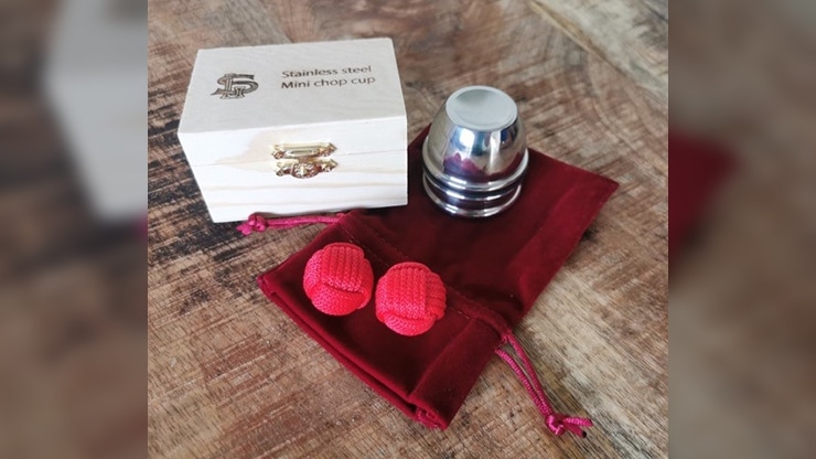 Stainless Steel Mini Chop Cup/ステンレス製・ミニチョップカップ | カップ＆ボール | マジックショップ ...
