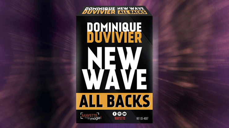 New Wave All Backs/ニューウェイブ・オールバック | クロースアップ（カード）,デック類 | マジックショップ マジックファンタジア