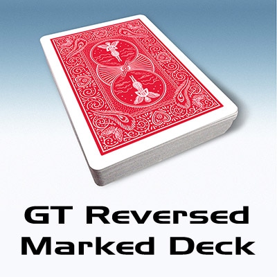 GT Reversed Marked Deck (809 Mandolin Red Back) | クロースアップ（カード） | マジック ...
