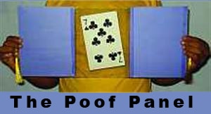 Poof Panel/解説DVD付き | ステージ（その他） | マジックショップ マジックファンタジア