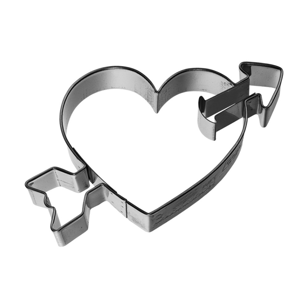 バークマン クッキー型 ハート 矢 * 645 | BIRKMANN | 新商品,2024年,9月 | かっぱ橋お菓子型専門店 馬嶋屋菓子道具店