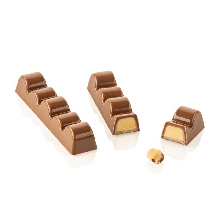 シリコマート Chocado KIT SINFONIA B スナックバー 10個付 | Silikomart CH024 トライタン型 120x25H20mm ICH024 シリコン型 ...