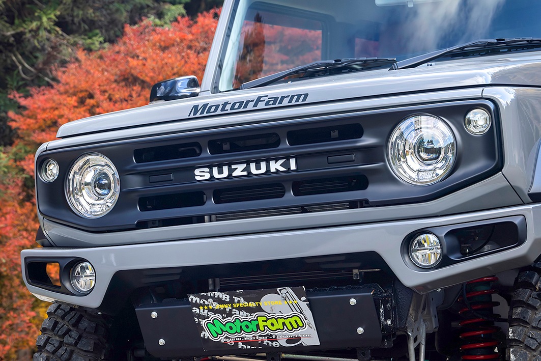 BENDX(ベンデックス) グリル JB64/JB74 未塗装 | ジムニー車種別,JB64 | ジムニーのカスタムパーツ専門店モーターファーム