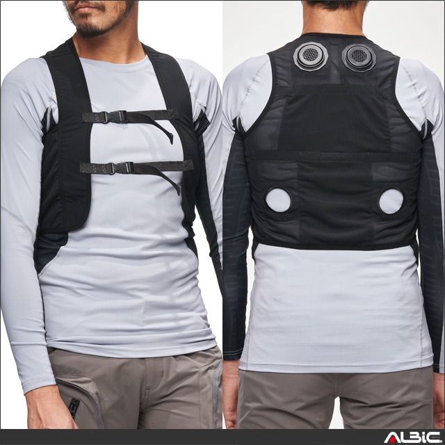 【AT20010 セット】_アイスキーパー(ペルチェベスト)服+ペルチェ+バッテリーset_