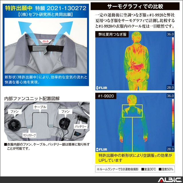空調服 9920 [ 2025 年セット] 山田辰 つなぎ セット