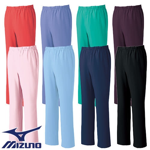 【メール便対応】スクラブ パンツ ミズノ MIZUNO MZ-0019 白衣 ズボン ユニセックス 男女兼用 医療用 人気 制服 ユニフォーム 医師 看護師 ウエストゴム 楽 病院 おしゃれ ...