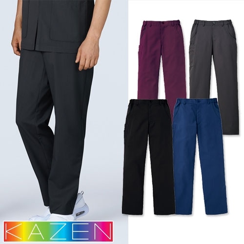 スクラブ パンツ KAZEN カゼン 175 白衣ズボン ユニセックス 男女兼用 医療 制服 ユニフォーム 医者 医師 看護師 ナース 歯科衛生士 病院 おしゃれ かわいい 可愛い かっこいい ...