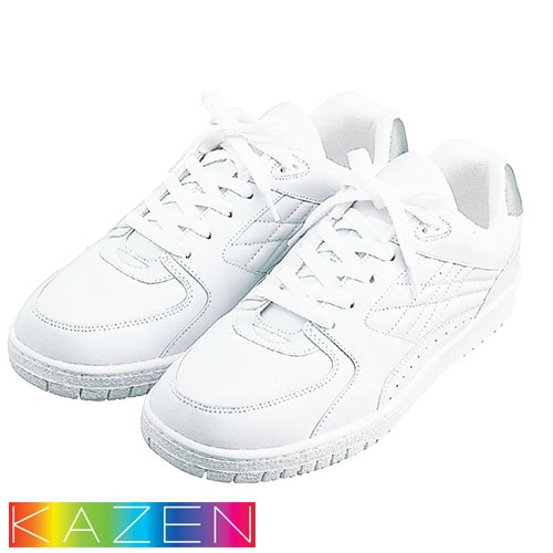 スニーカー ヒモタイプ ナースシューズ 靴 KAZEN カゼン MX121 疲れにくい 疲れない 軽い かかとなし 医療 介護職 看護師 ナース 介護士 病院 快適 プロ仕様 おしゃれ 人気 ...