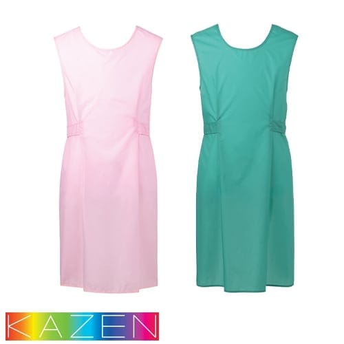 エプロン 介護 介護士 KAZEN カゼン 入浴用撥水エプロン(ポーチ付) 909-92 909-93 介護用 入浴介助 制服 ユニフォーム 看護師 ナース シンプル 汚れ防止 おしゃれ ...