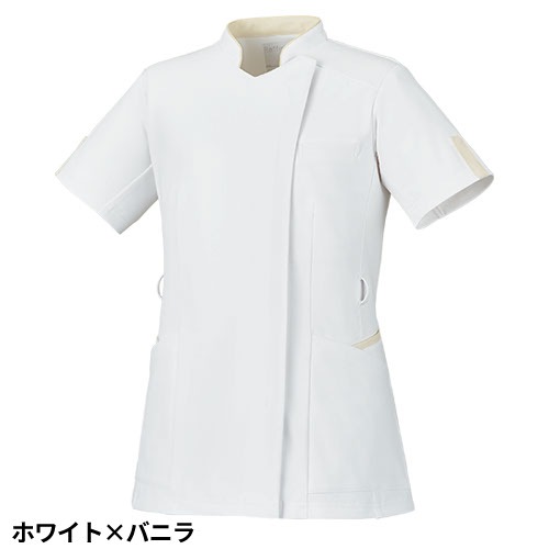 サイドファスナースクラブ 白衣 医療 HS -8093 ～ -8096 オンワード ONWARD ラフィーリア レディース 女性用 半袖 医者 看護師 ナース ナース服 研修医 医療 人気 ...