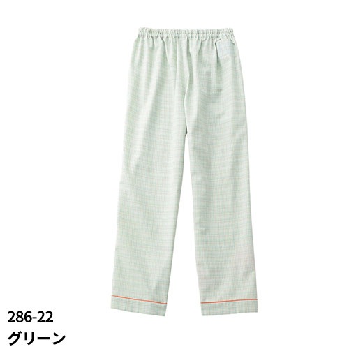 患者衣 スラックス 検診衣 KAZEN カゼン 286-22・23 病衣 入院着 患者着 メンズ レディース パンツ じんべい 甚平 ズボン パジャマ 検査 検診 健康診断 入院 介護 患者 ...