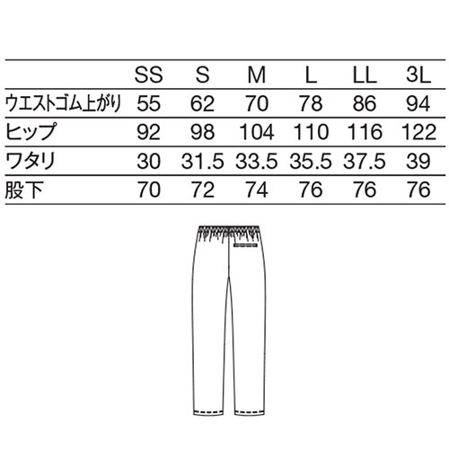 ストレート パンツ スラックス 842 KAZEN カゼン ズボン ジャージ 男女兼用 メンズ レディース 医療 看護 介護 介護士 ヘルパー 保育士 看護師 ナース 介護服 リハビリ ...