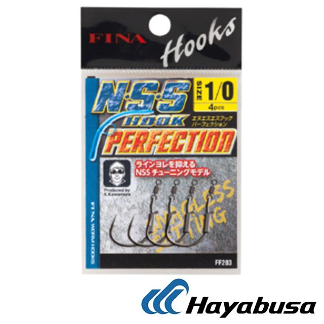 ハヤブサ FF203 NSSフック パーフェクション | フックから探す,バスワームフック | Anglers shop maniac's