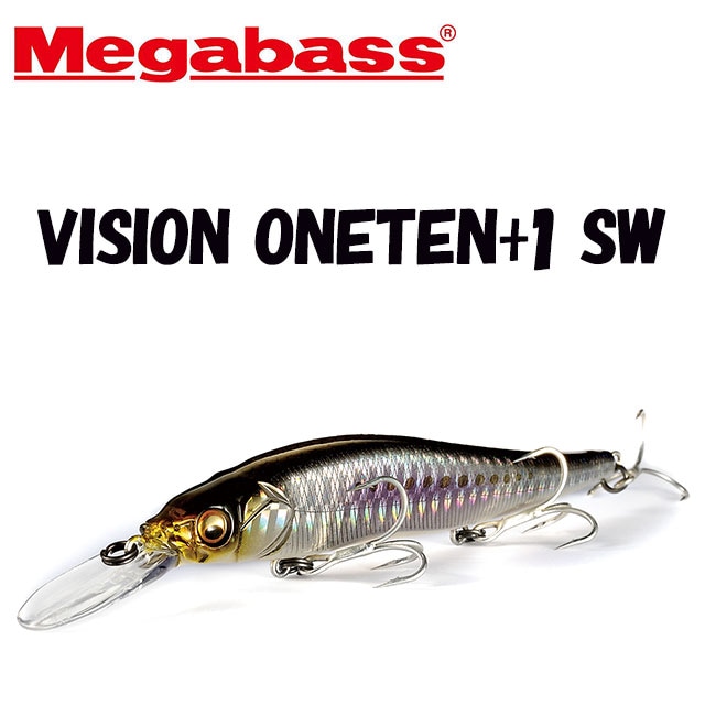 メガバス VISION ONE TEN +1 SW | バスルアーから探す,ミノー・シャッド | Anglers shop maniac's