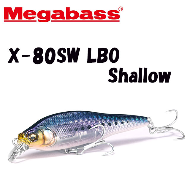 メガバス X-80SW LBO SHALLOW | すべての商品 | Anglers shop maniac's