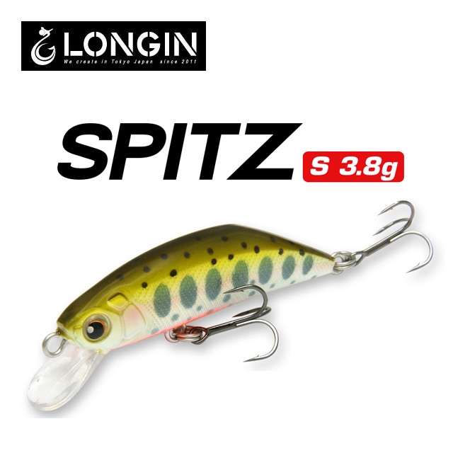 ロンジン スピッツ S 45mm 3.8g | トラウトルアーから探す,ネイティブミノー | Anglers shop maniac's