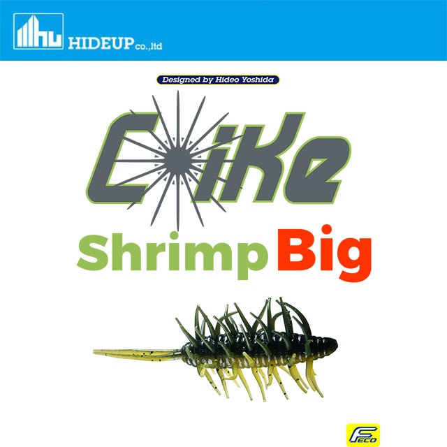 HIDE UP Coike シュリンプ Big | バスルアーから探す,ワーム | Anglers shop maniac's