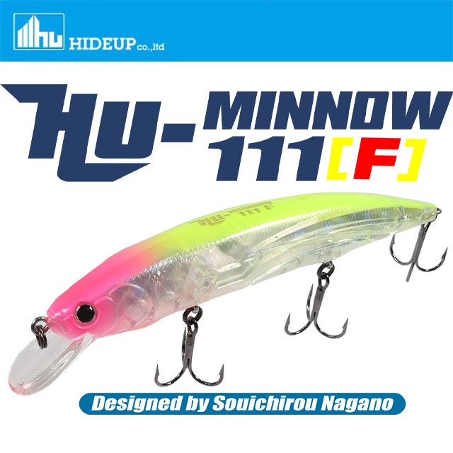 HIDE UP HUミノー 111F | バスルアーから探す,ミノー・シャッド | Anglers shop maniac's