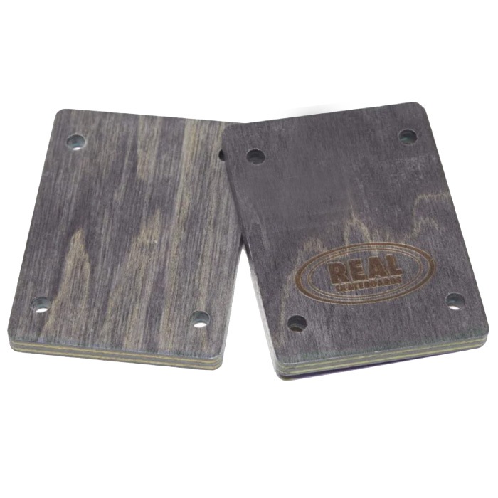 スケートボード スケボー ライザーパッド REAL リアル RISERS PAD スペースパッド 5-PLY RISERS 1/4 ...