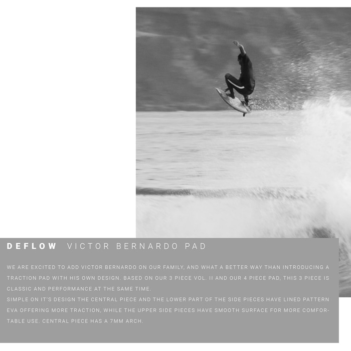 デッキパッド サーフィン DEFLOW デフロウ デフロー ショートボード用
